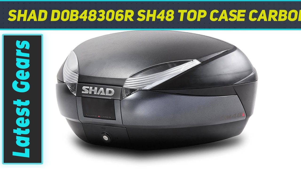 Shad D0B48306R SH48 Top Case Carbon Fiber - Short Review - YouTube