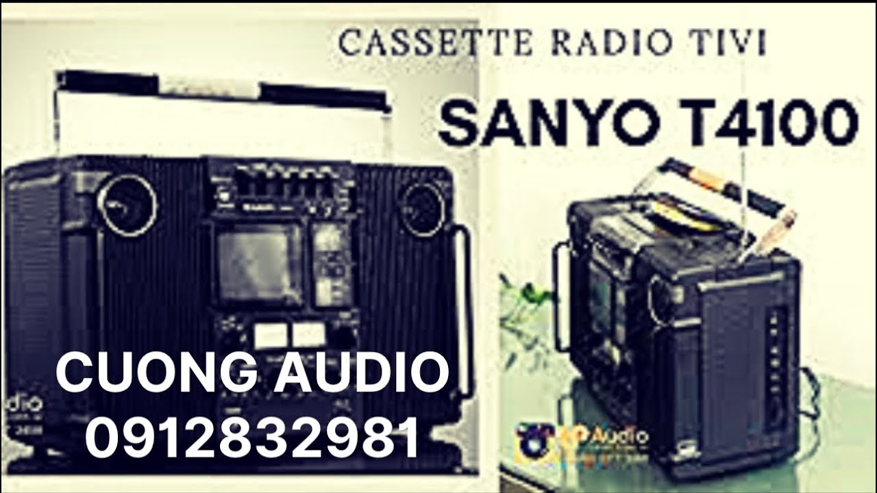 Restore Av Sanyo T4100 implant, model is not strange to collectors ...