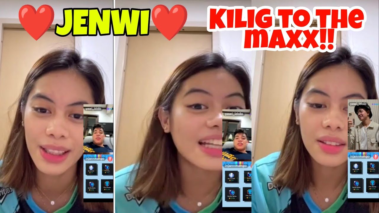 #JENWI ️ KILIG TO THE MAXX😍! JENNIFER NIERVA WITH TRISTAN CABRERA (YAWI ...