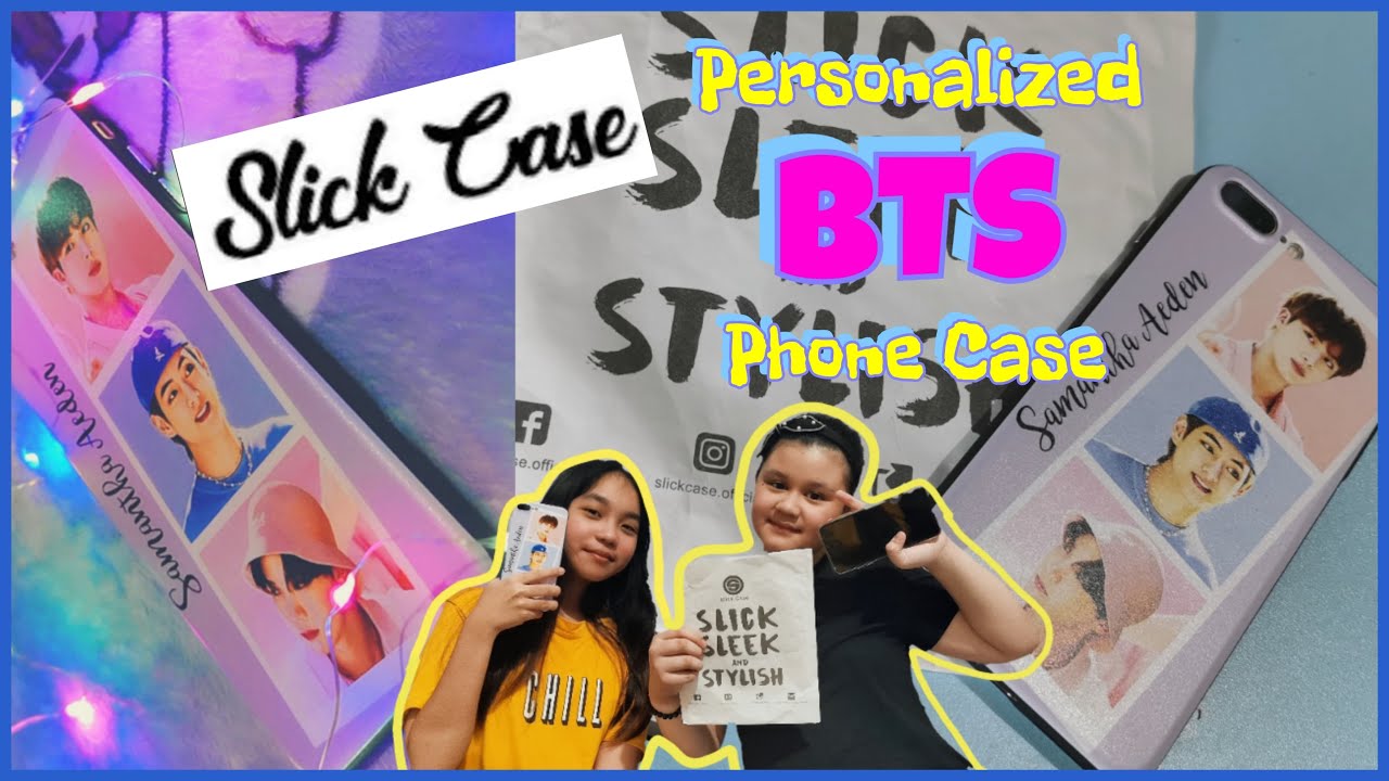 Personalized BTS Phone Case from SLICK CASE - YouTube