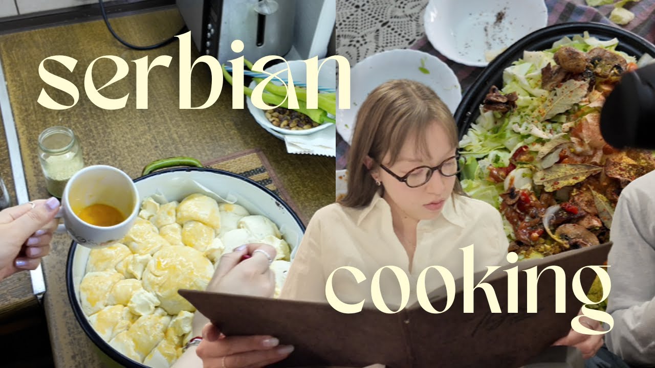 recipes from serbia | serbian cooking | vranje vlog - YouTube