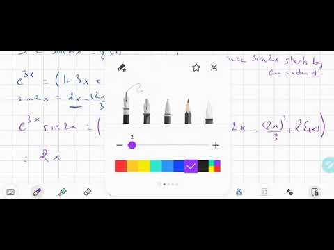 29 M1101 Chapter7 Taylor and Finite Expansions ExSheet6 Ex1 Ex2 - YouTube