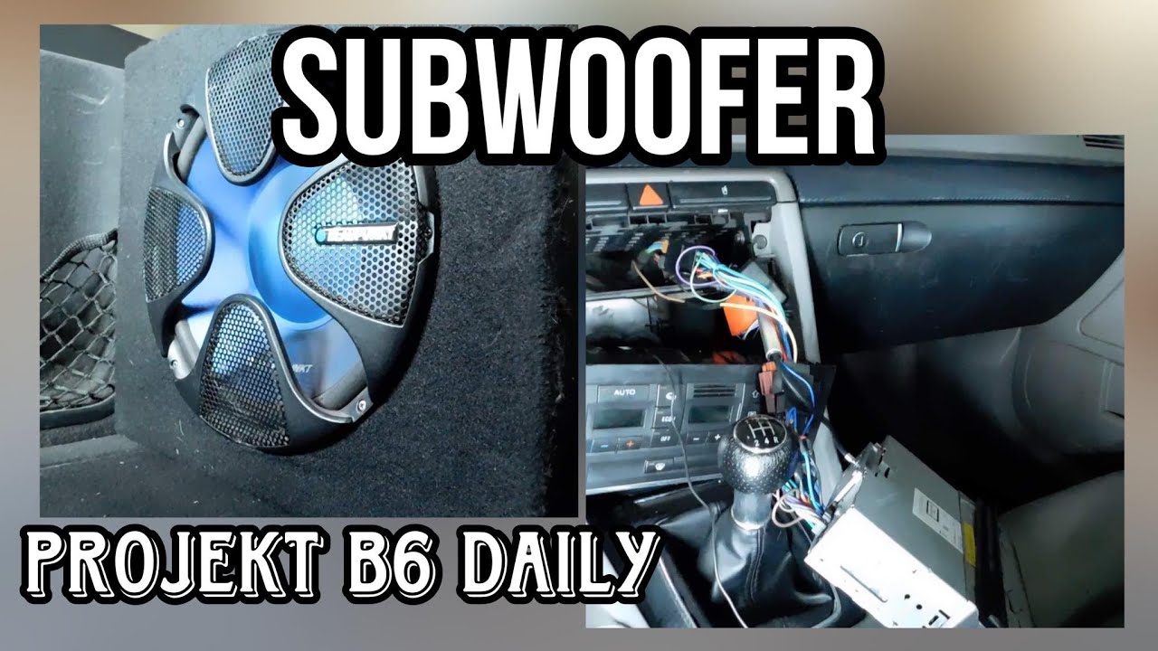 DIALY B6 : Subwoofer! Musi grać piękny bass :D - YouTube