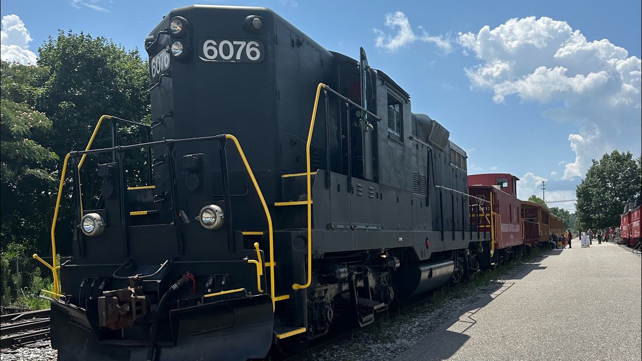 Northern Central Railway Diesel New Freedom to Hanover Junction - YouTube