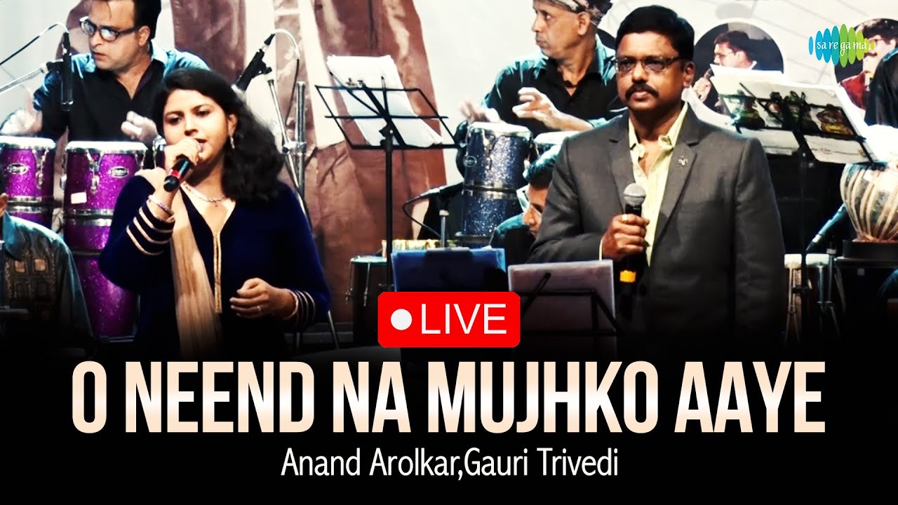 O Neend Na Mujhko Aaye | Live Performance | Hindi Cover Song | Saregama Open Stage - YouTube