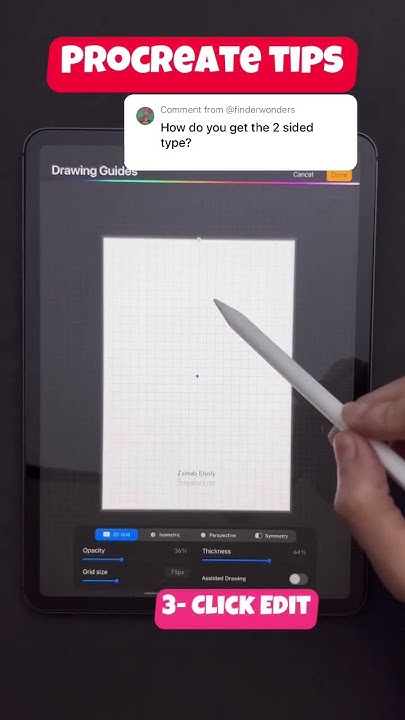 How To Do Symmetry In Procreate? - Procreate Tips #procreatetips #procreatetutorial - YouTube