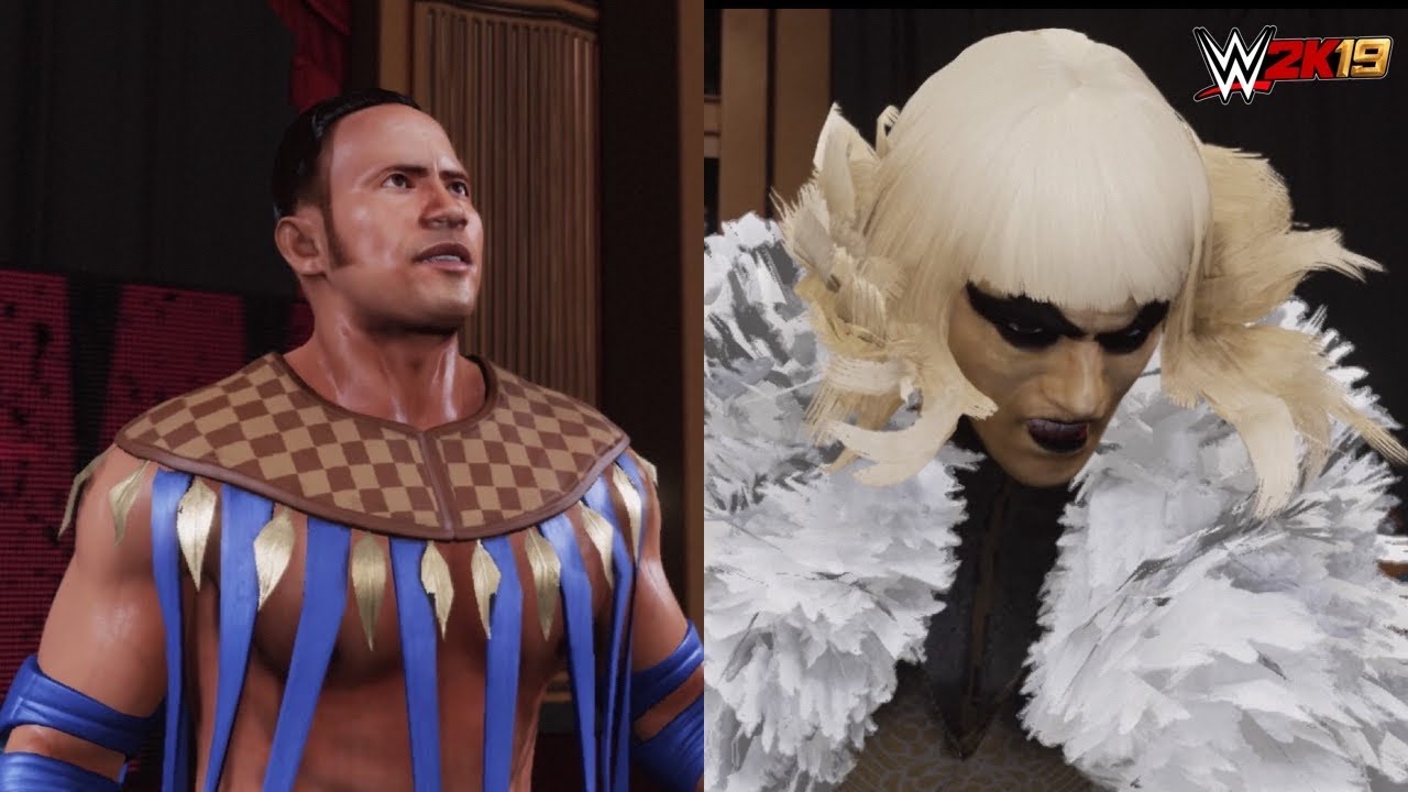 Rocky Maivia vs Goldust - WWE 2K19 - YouTube