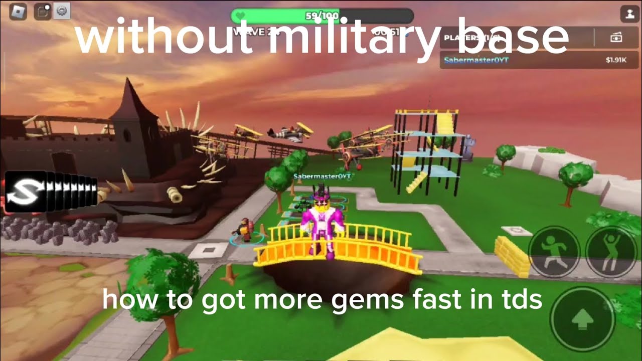 How to got more gems fasts in tds hc hardcore - tower defense simulator ...