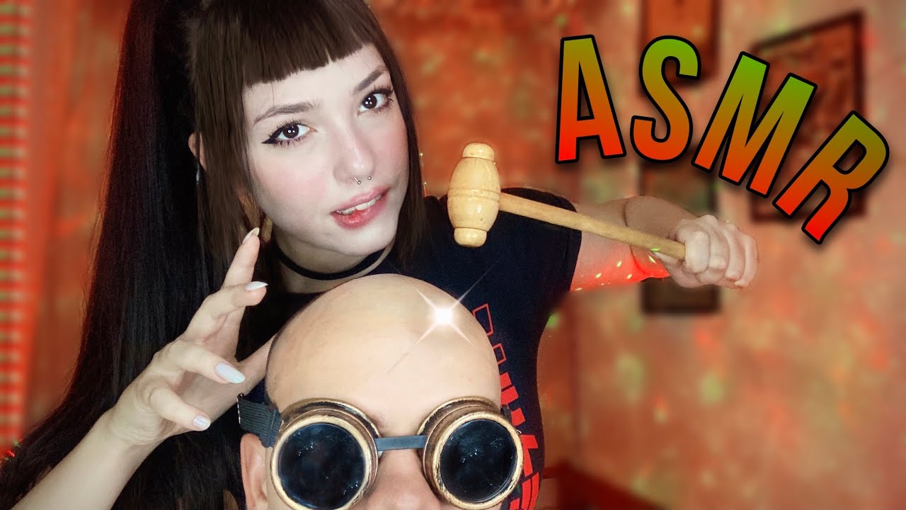 ASMR NA CABEÇA DE UM CARECA 👨‍🦲 SONS DE BARBEARIA 💈🪒 - YouTube