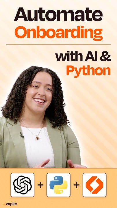Introducing Zapier Functions: Python & AI for Onboarding Automations - YouTube