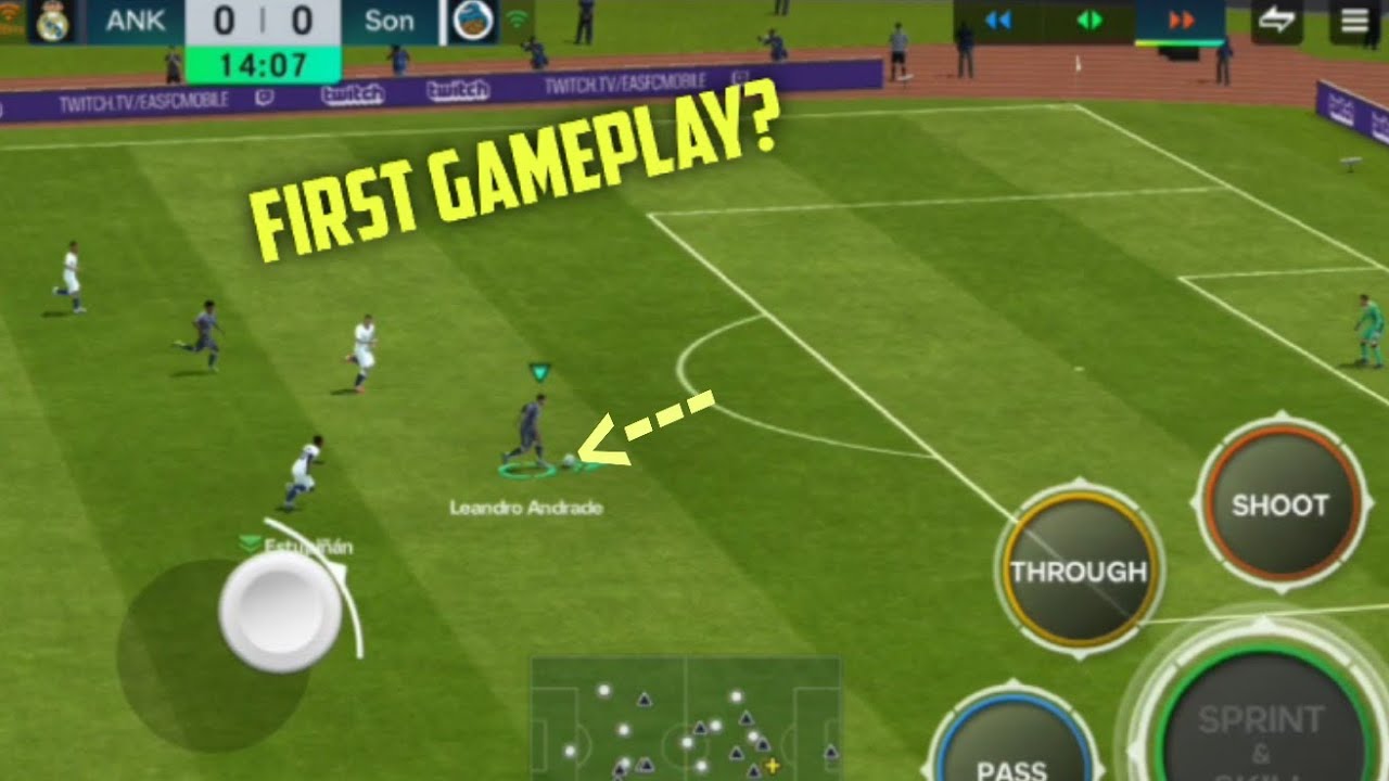FC Mobile First Gameplay 🎮 | First Match & First Goals ⚽🔥 - YouTube