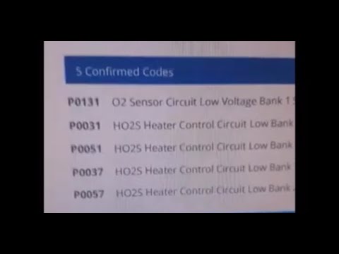 2008 BMW E90 N52 CODE P0131 P0031 P0051 P0037 P0057 Repair - YouTube