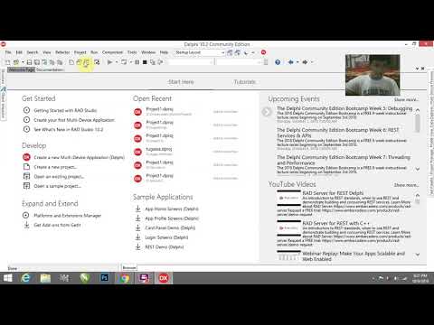 Tutorial delphi membuat aplikasi kasir - YouTube