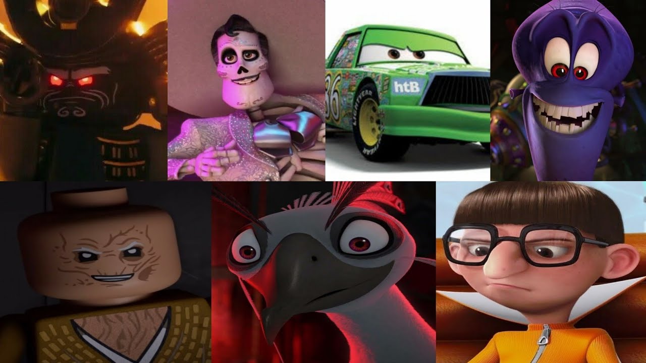 Defeats of My Favorite Animated Movie Villains Part 2 - YouTube