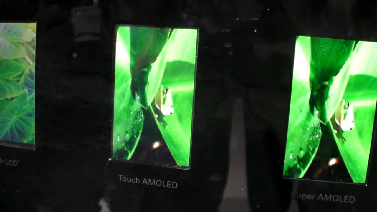 Samsung Super AMOLED screen technology - YouTube