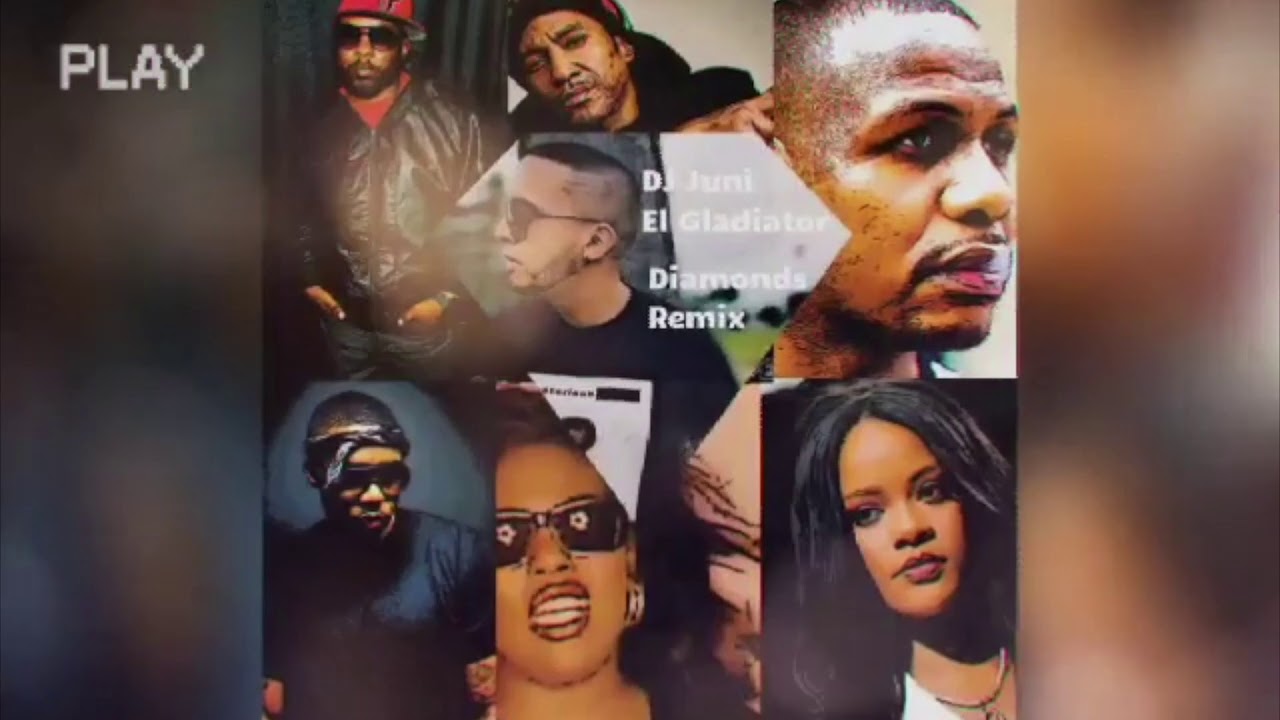 Diamonds (Gladiator Remix) Ft.Nas, Az, Rihanna, Tammy Lucas, Phife Dawg ...