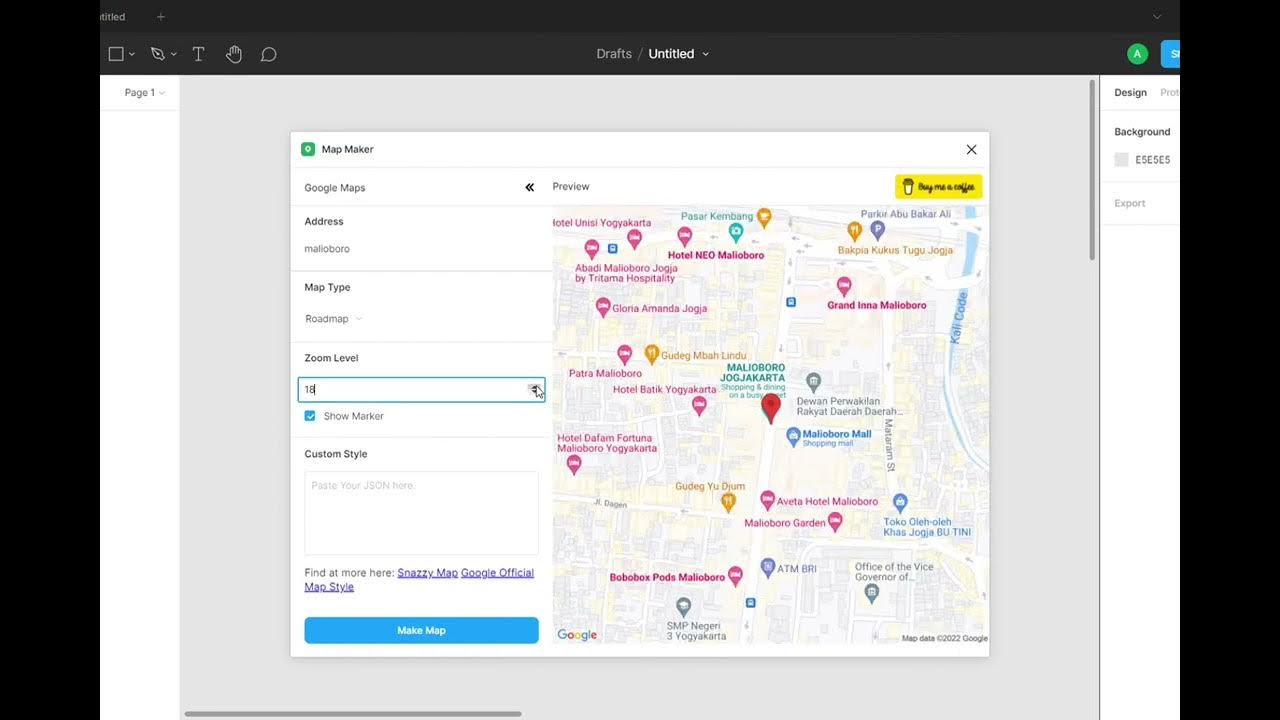 Figma useful plugins #7 -Map Maker - YouTube