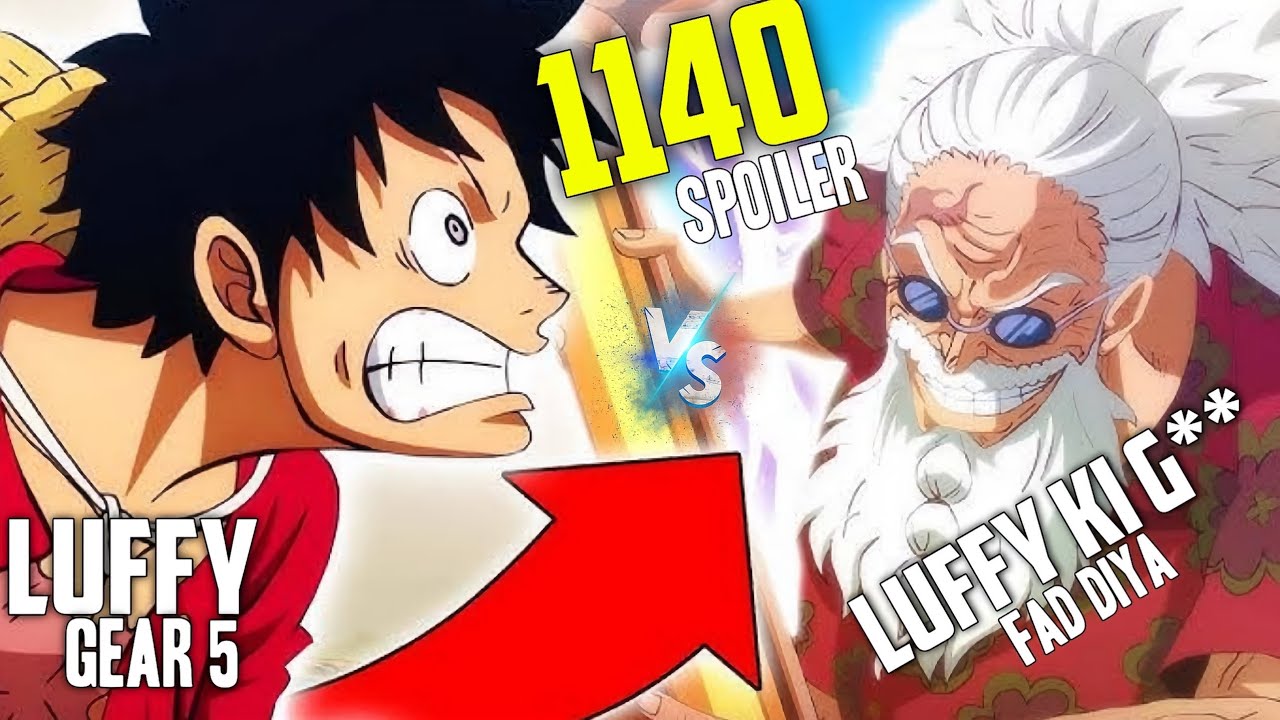 Luffy & zoro vs gavan 😱 | ch1140 spoiler explain in hindi | one piece ...