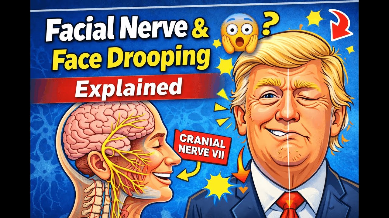 Facial Nerve (Cranial Nerve VII) Explained — Why Face Drooping Happens ...