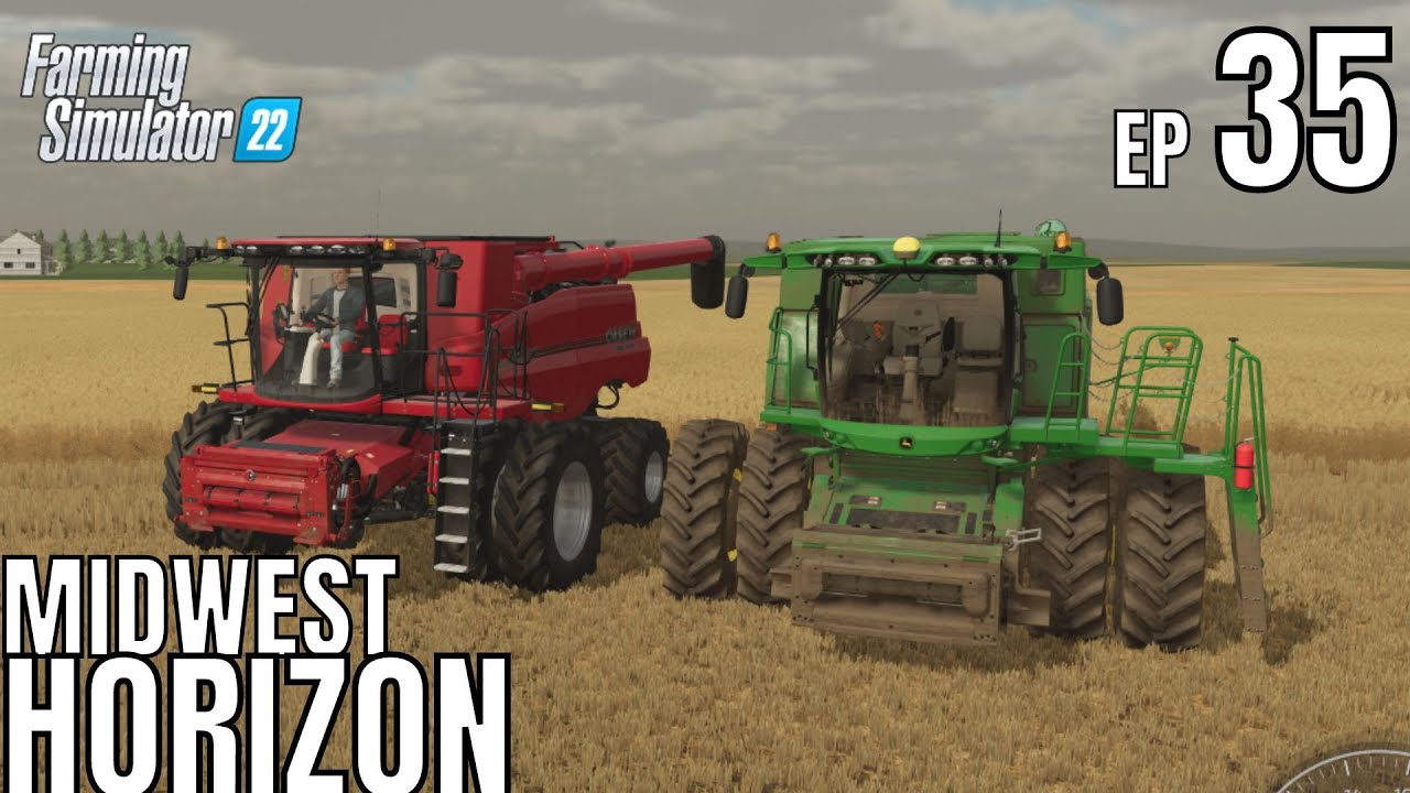 | FARMING SIMULATOR 22 | FS 22 | midwest horizon ep 35 timelapse - YouTube