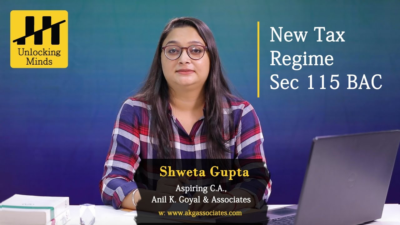 Section 115BAC: Understanding the New Tax Regime for Individuals. - YouTube