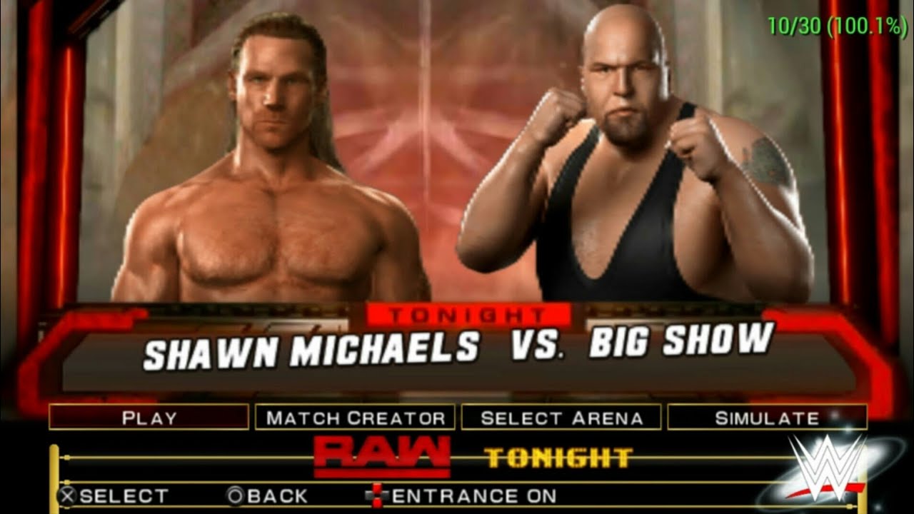 WWW SVR 2011 GAMEPLAY PSP - YouTube