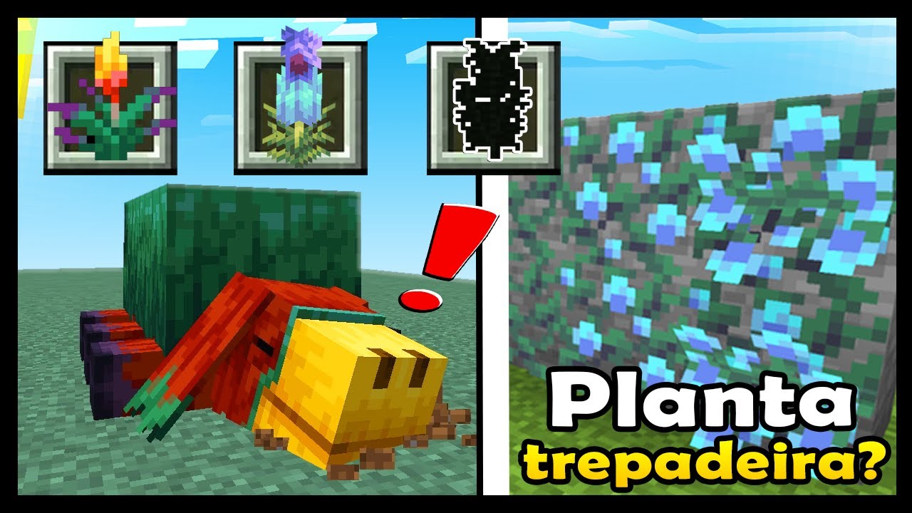 MINECRAFT 1.20 - NOVA PLANTA ANTIGA DO MOB SNIFFER? VEJA COMO ELA PODE ...