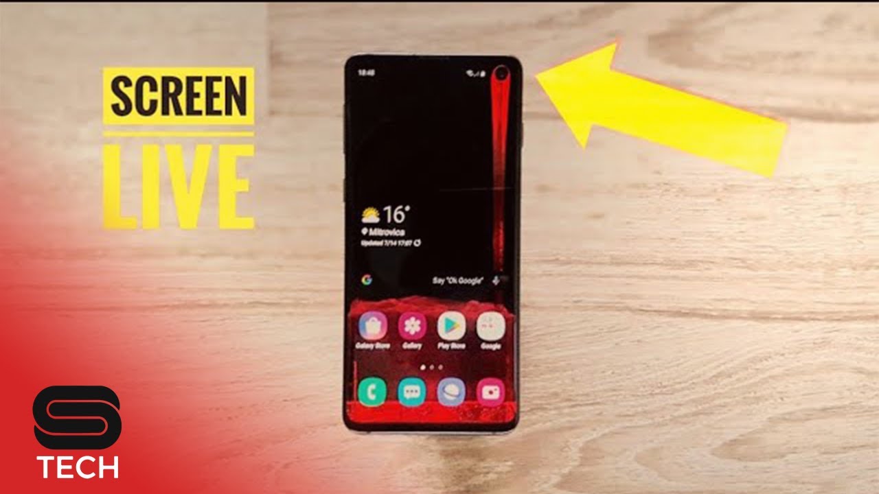 Samsung Live Wallpaper On Home screen! - YouTube