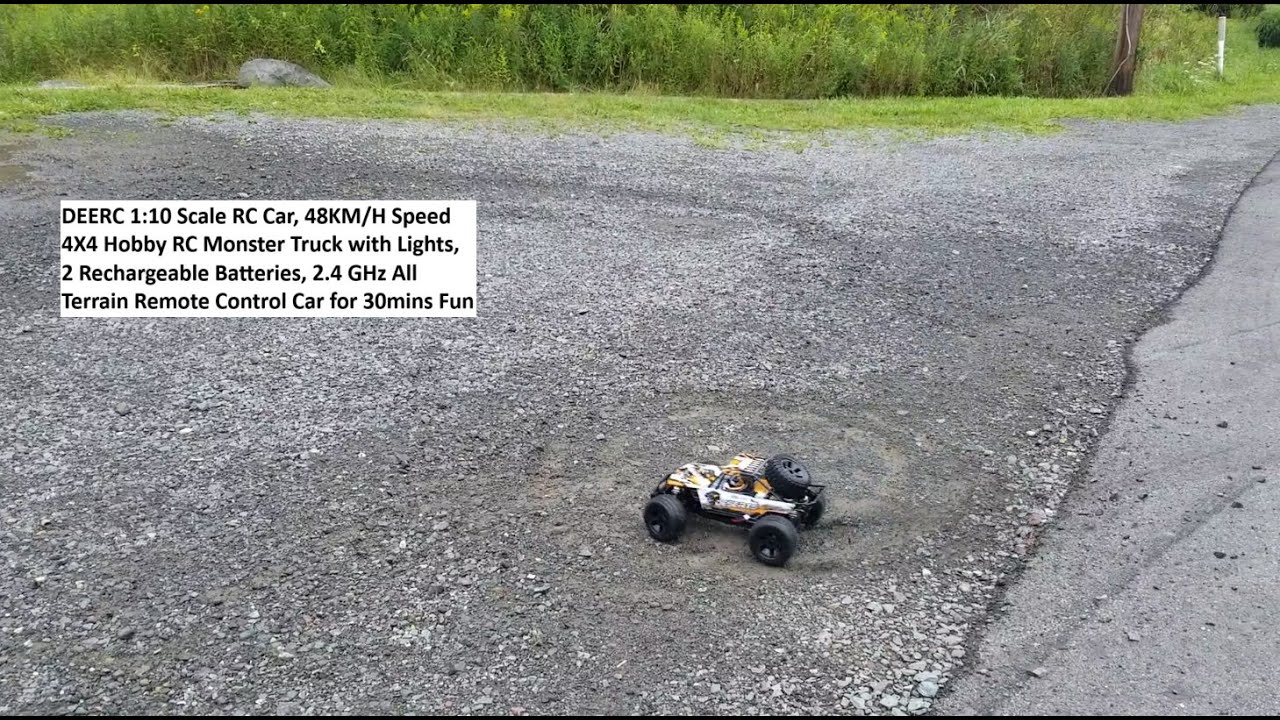 DEERC RC Dune Buggy, Fast, Super Fast and Easy to Control, 1:10 Scale ...