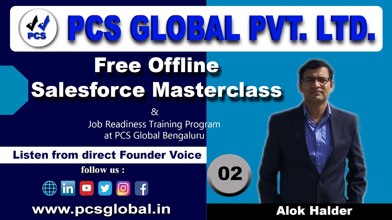 Free Offline Salesforce Masterclass & Job Readiness Training Program at PCS Global Bengaluru ...