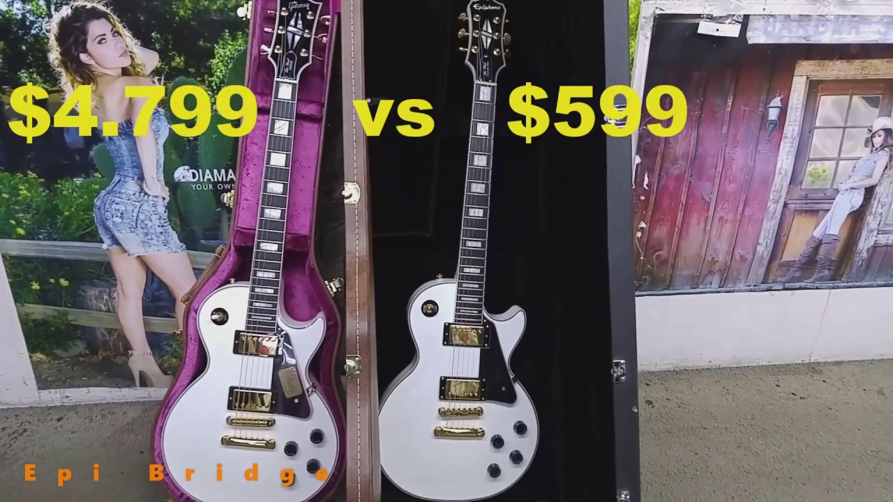 Gibson Les Paul Custom Vs Epiphone Les Paul Custom Pro YouTube Gibson Les Paul Custom Vs Epiphone Les Paul Custom Pro YouTube
