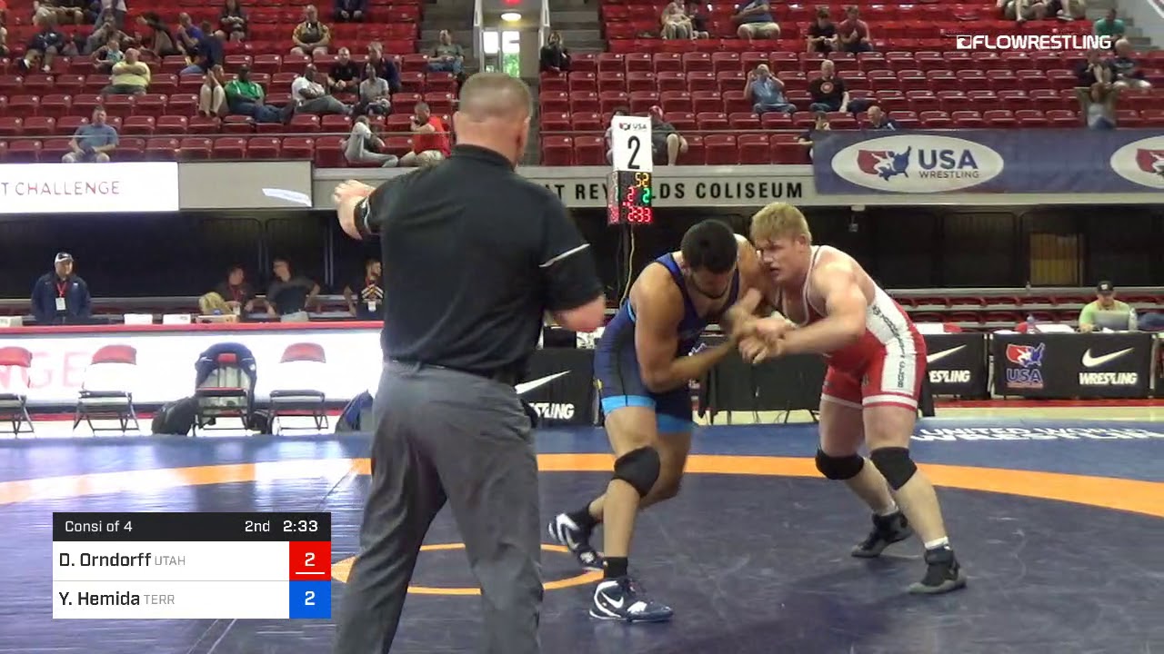 125 Kg Consi Of 4 David Tate Orndorff Utah Valley RTC Vs Youssif Hemida ...