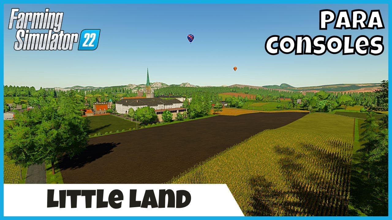 FS22 Mapas Conhecendo LITTLE LAND mapa Europeu para Fazendeiro Médio ...