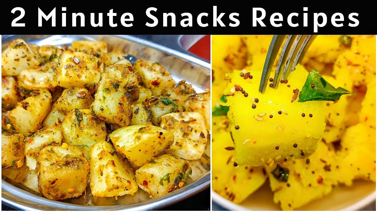 2 Minute Easy Recipes | Potato Snacks Recipe | New Snacks Recipe ...