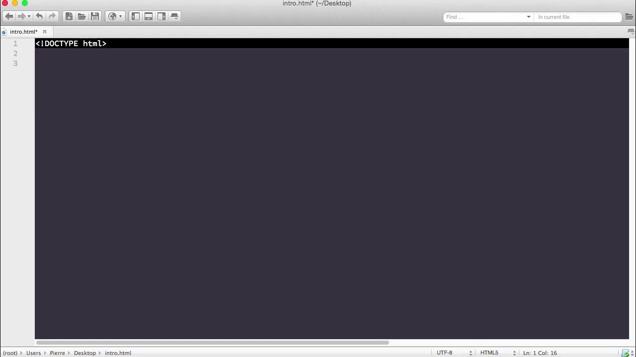 009 COURS COMPLET HTML ET CSS 9 71 Création d une page HTML - YouTube