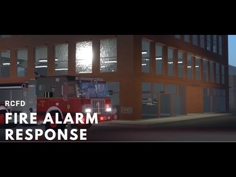 Fire alarm response with the RCFD - YouTube