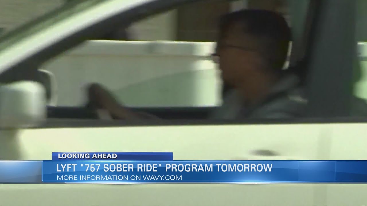 Lyft '757 Sober Ride' program Friday - YouTube