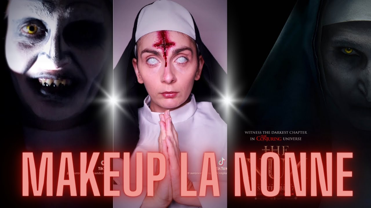 MAKEUP Transformation La Nonne AKA Valak - YouTube