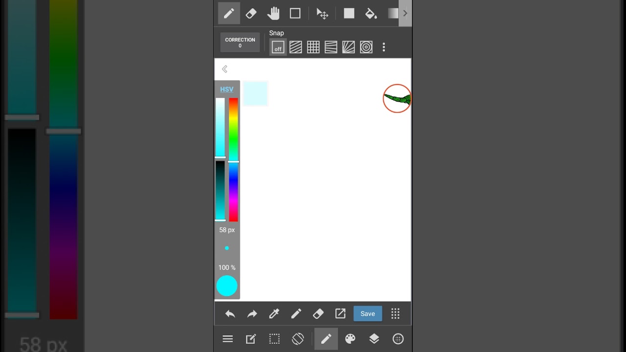 Drawing CYAN Just Shapes and beats - YouTube