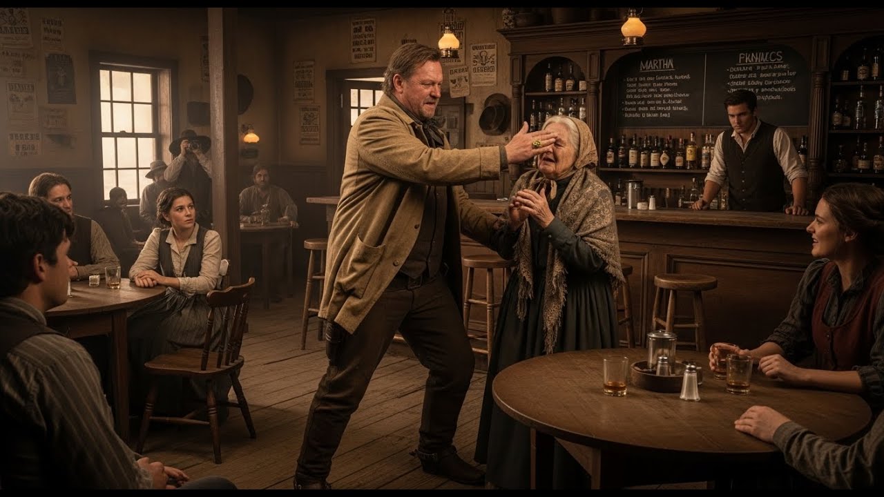 Dusty Joe Slapped an Elderly Ranch Woman at the Saloon – Not Knowing ...