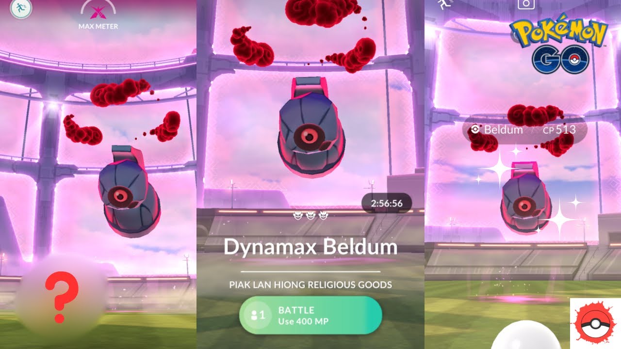 How To Defeat Dynamax Beldum | Pokemon Go Psychic Spectacular Event ...