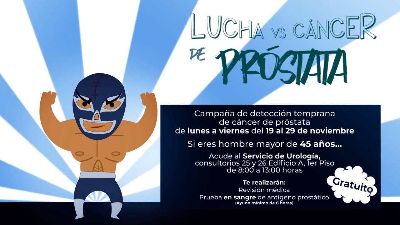 Campaña lucha vs el cáncer de próstata 2019 - YouTube
