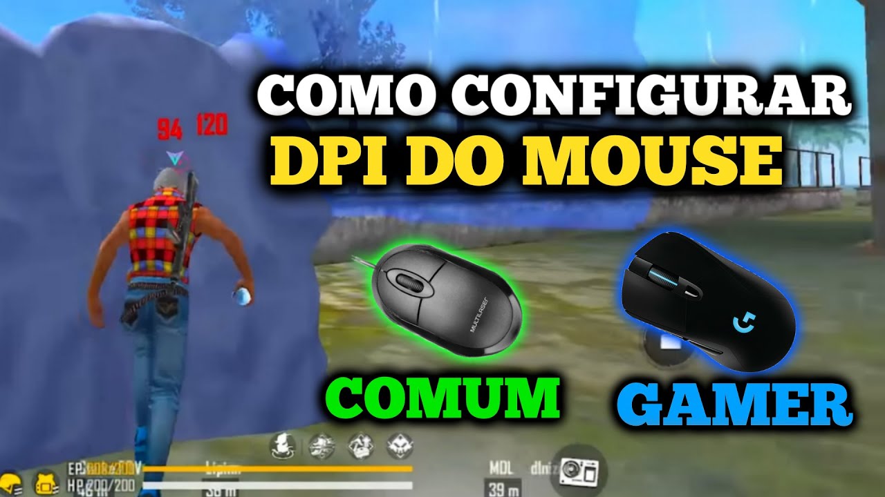 Como CONFIGURAR DPI do MOUSE COMUM e GAMER PARA FREE FIRE ⚙ BLUESTACKS ...