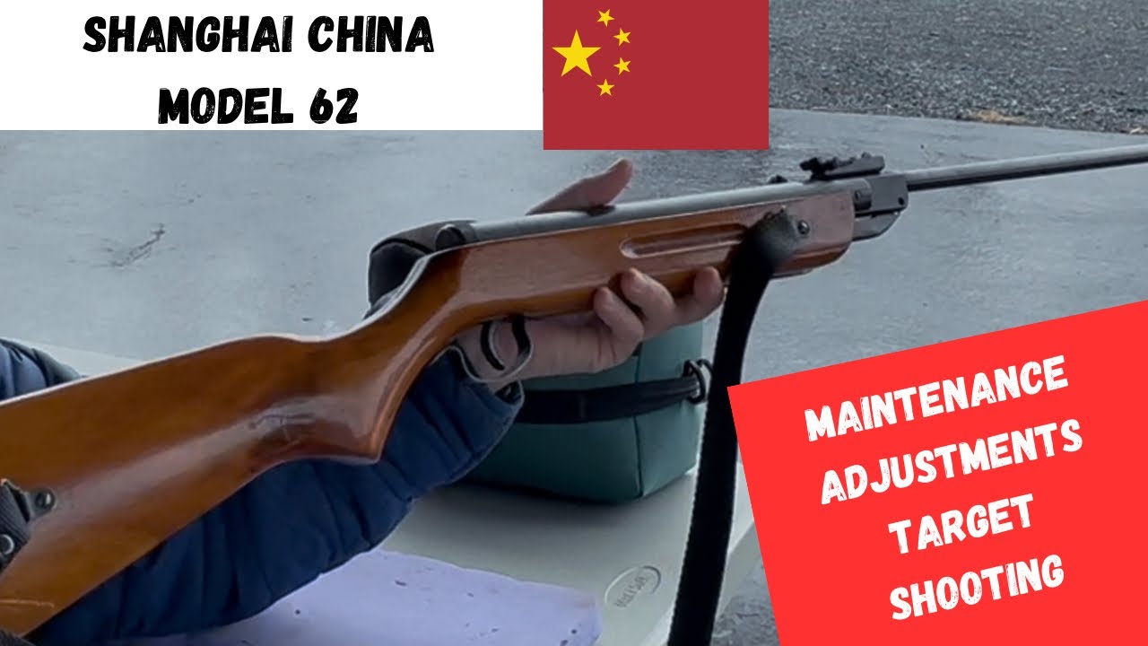 Shanghai China Model 62 - Pellet Testing 20 yds - YouTube
