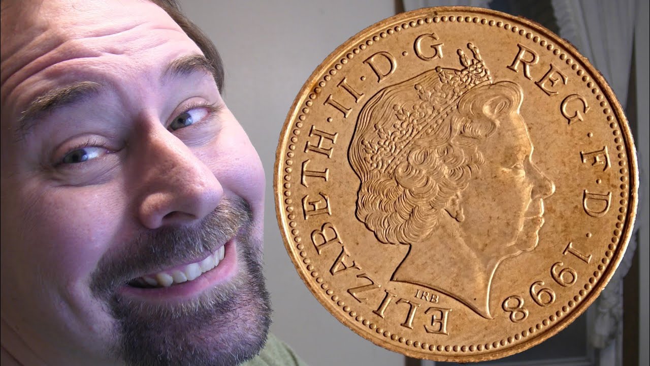 United Kingdom 2 pence 1998 coin - YouTube