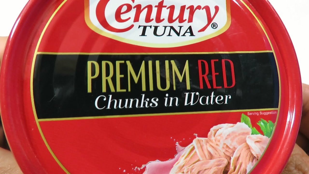 2022/03/21 No talking opening Century Tuna Premium Red Chunks in Water ...