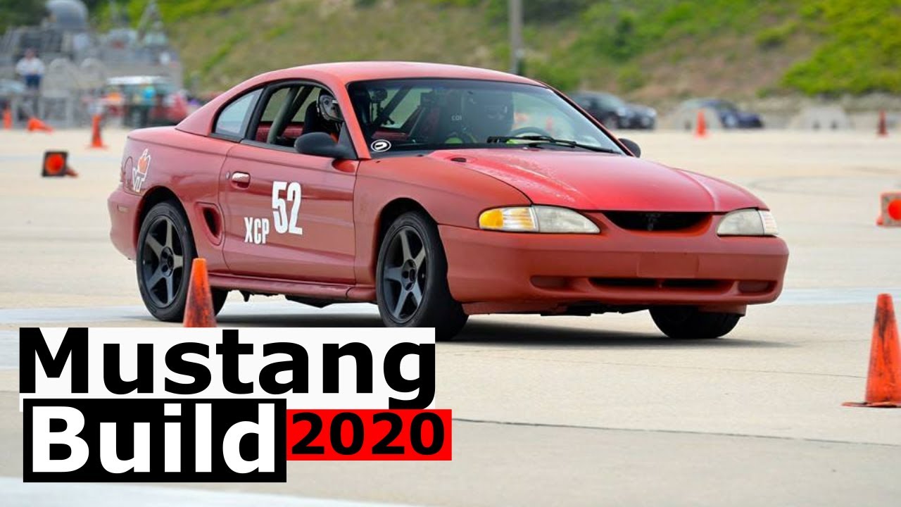 SN95 Mustang Autocross Build Walkaround - 2020 Season - YouTube