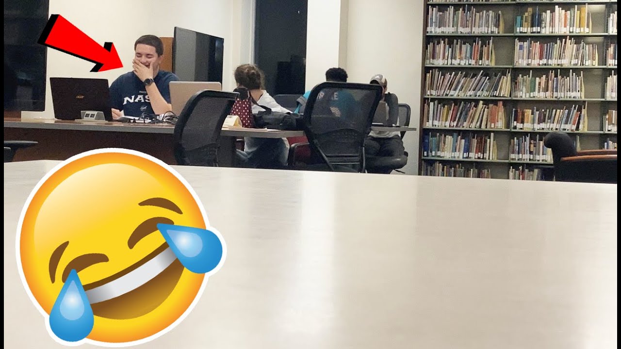 Blasting INAPPROPRIATE Songs In The Library PRANK !! - YouTube