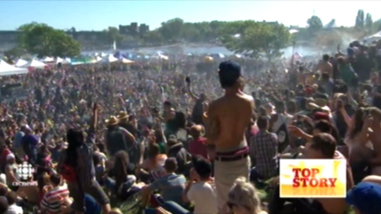 Tens Of Thousands Hold Massive 4/20 Smoke Out Protest Rally In ...