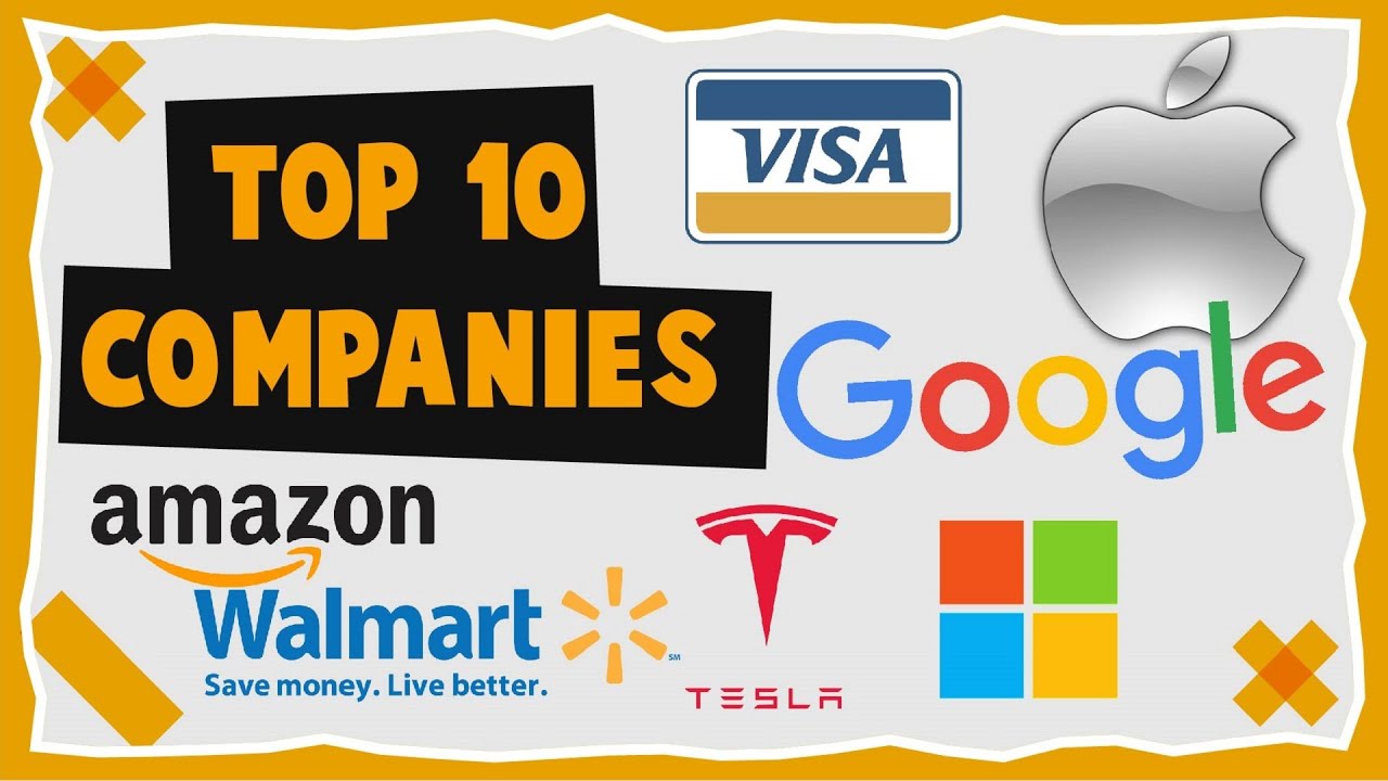 Top 10 most Valuable Companies in the World ! - YouTube